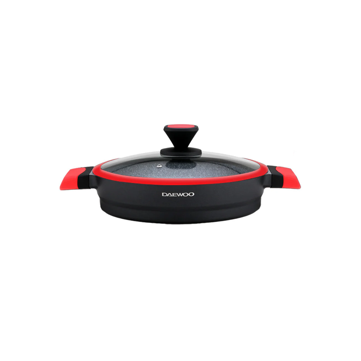 DAEWOO X Series Non-Stick Granite Coating Shallow Casserole With Lid ...