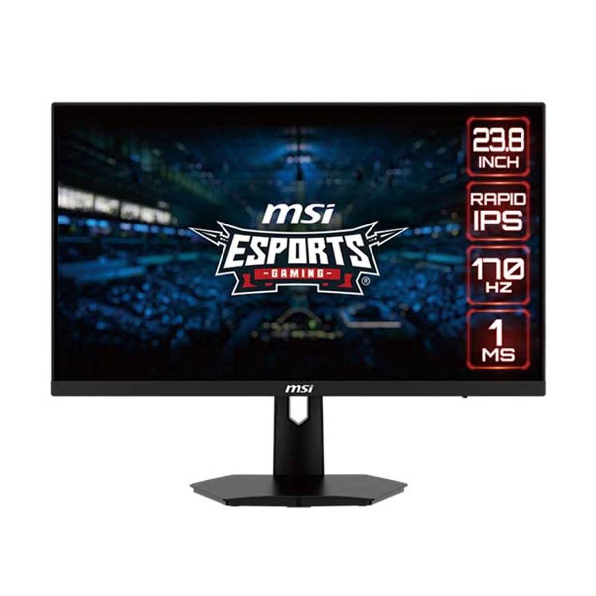 MSI - 24 Inch - 170Hz FHD Rapid IPS Gaming Monitor - Black – Zayoom