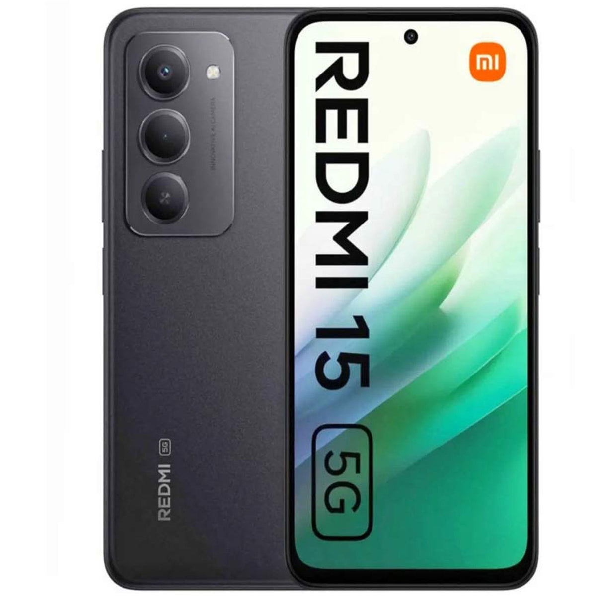 Redmi 15 5G - 8GB RAM 256GB ROM - Mobile Phone - Midnight Black – Zayoom