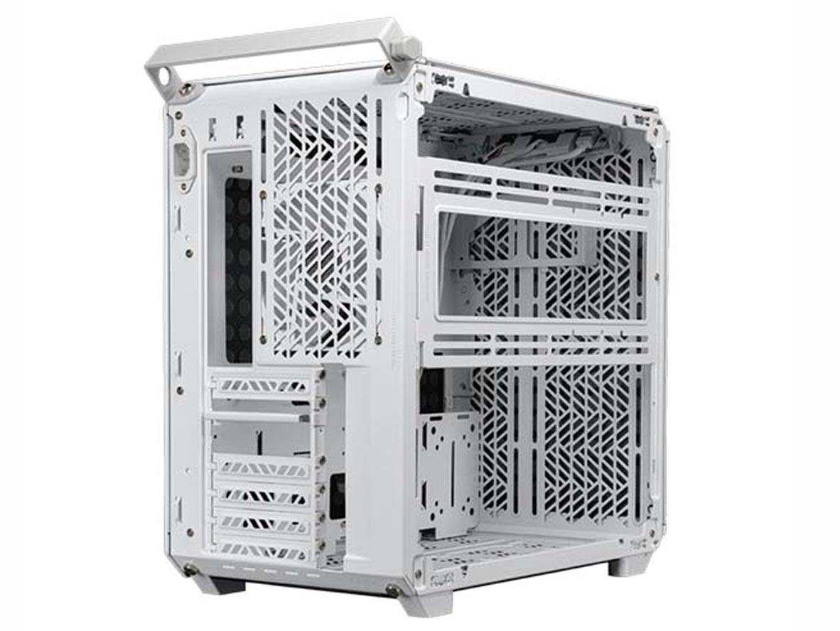 Cooler Master Qube 500 Flatpack Mid Tower Case - White – Zayoom