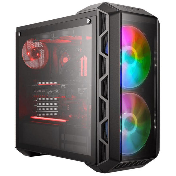 Cooler Master MasterCase H500 ARGB Mid Tower PC Case - Grey – Zayoom